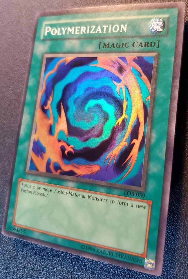 Yu-Gi-Oh! Polymerization - LOB-059 - Original Print Near Mint | eBay