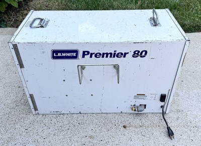 LB White Premier 80 Outdoor Tent Heater Read* | eBay