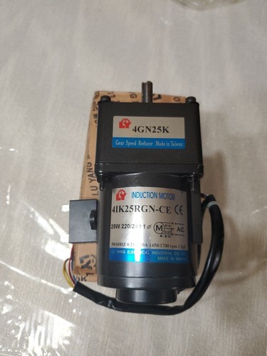 AC Single phase Induction motor. 41K25RGN-CE. 25W 220/240 . 50/60HZ 0. ...