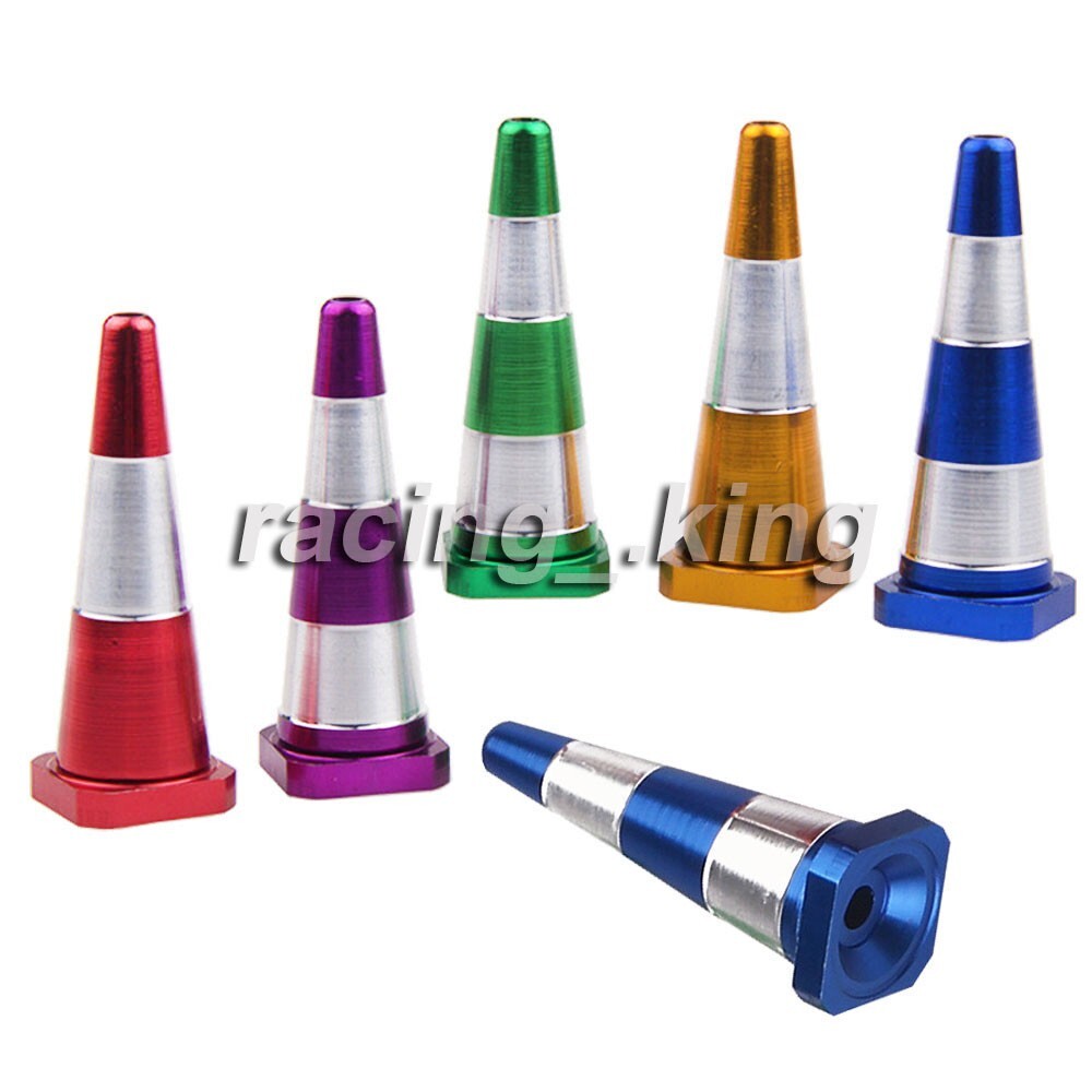 Creative Cute Roadblock Cone Shape Portable Metal Stems Tobacco Smoking ...