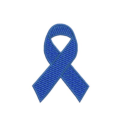 Colon Cancer Awareness Ribbon Patch Iron-on Custom Embroidery Applique ...