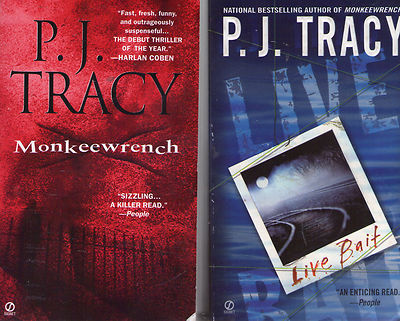 Complete Set Series Lot of 10 Monkeewrench books by P.J. Tracy Live ...