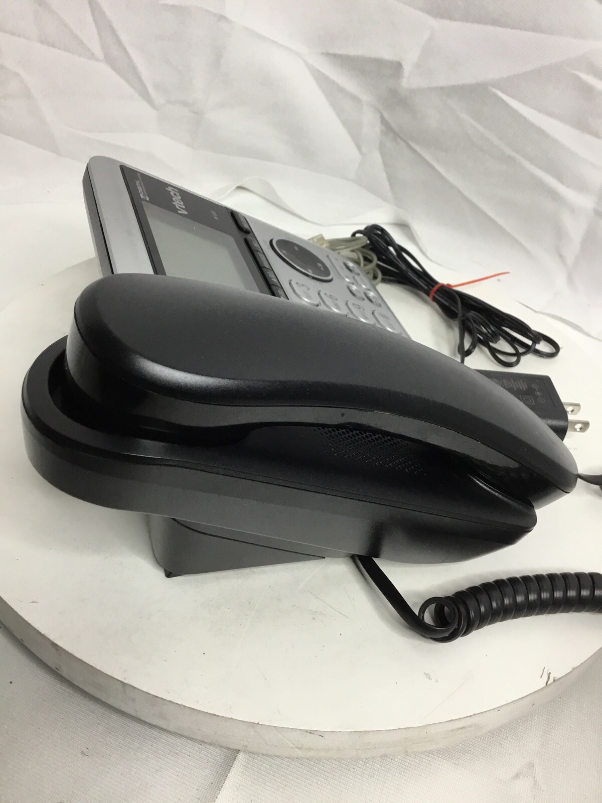 Vtech CS6649-2 DECT 6.0 Single Land Line Corded Phone BASE And Power ...