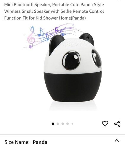 Mini Bluetooth Panda Speaker | eBay