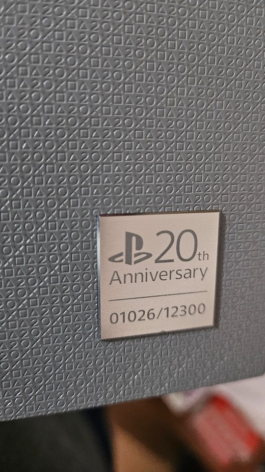 Sony PS4 (PlayStation 4) 20th Anniversary Limited Edition Console 01026 ...