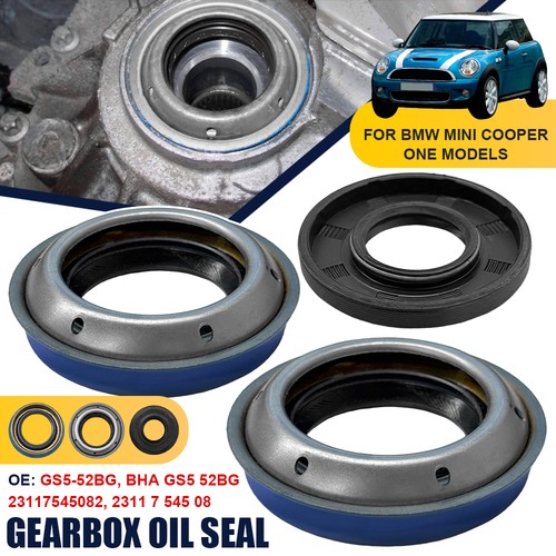 3PCS For BMW Mini One Cooper R50 R53 Gearbox Oil Seal GS5-52BG & GS6 ...