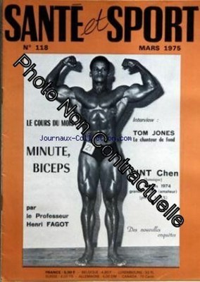 SANTE ET SPORT [No 118] du 01/03/1975 - TOM JONES - WINT CHEN - LE PROF ...