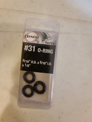 Danco 96745 #31 Rubber Faucet O-Rings, 10-Pack | eBay