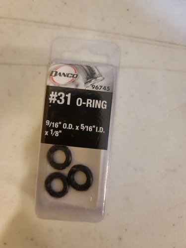 Danco 96745 #31 Rubber Faucet O-Rings, 10-Pack 37155967452| eBay