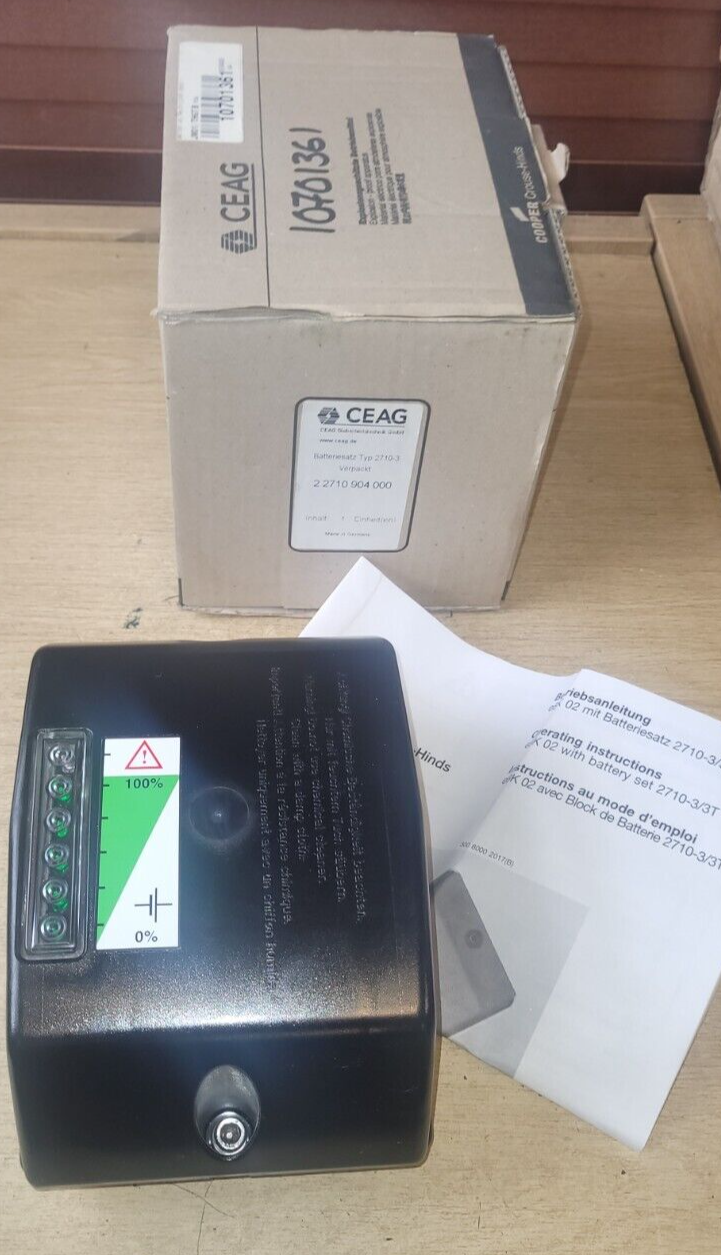 CEAG 2710-3 Battery Set 2 2710 904 000 Lighting Accessories 27103 ...