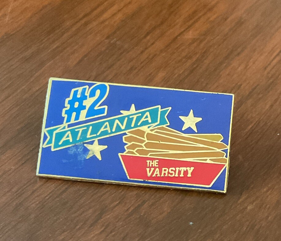 Atlanta Varsity Pin #2 | eBay