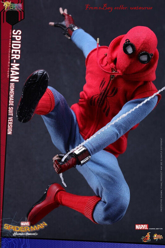 Perfect Hot Toys 1/6 Mms414 Spider-Man Homemade Suit Version Perfect Hot Toys 1/6 Mms414 Spider-Man Homemade Suit Version