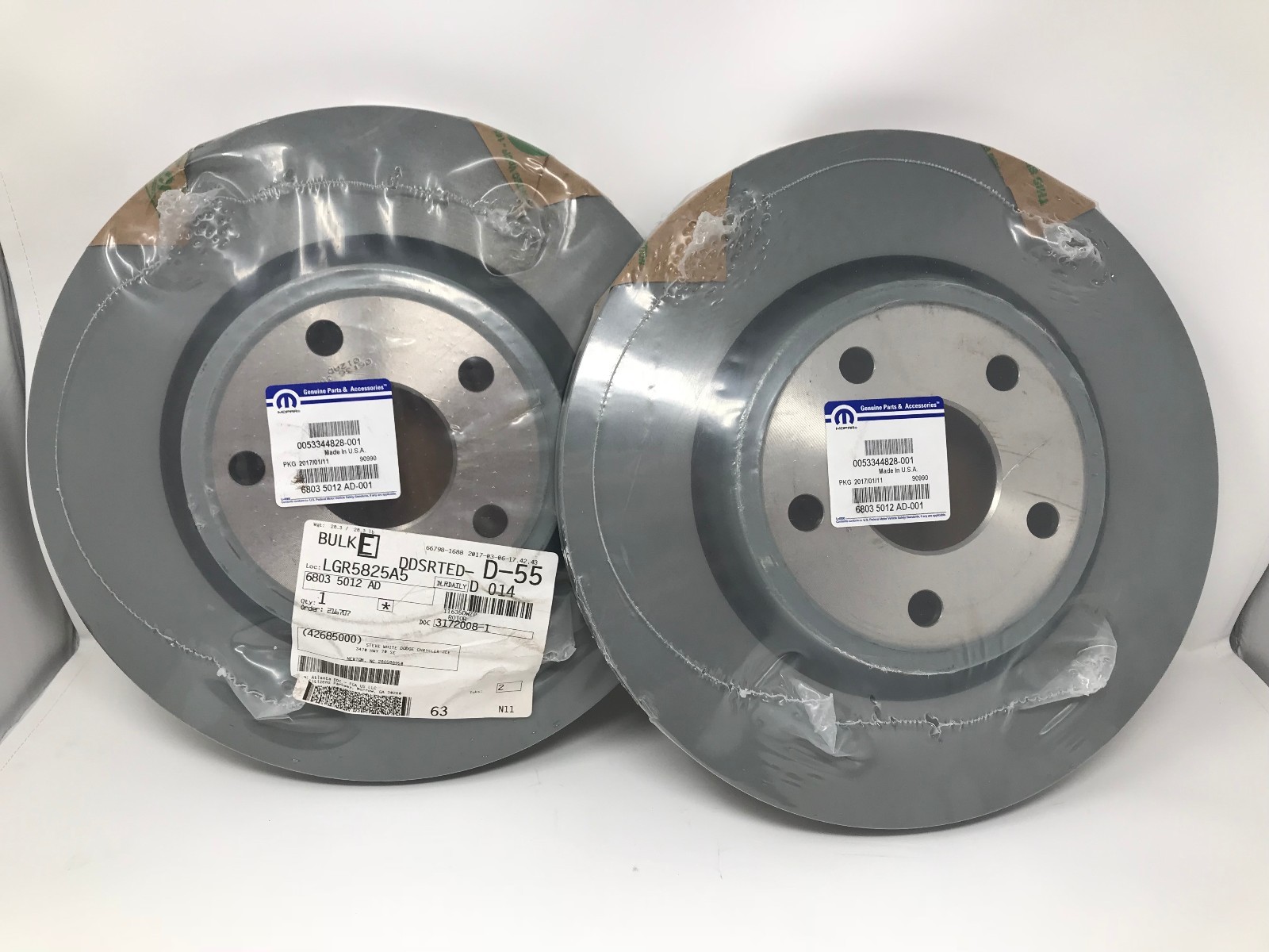 05-20 SRT Challenger Charger 300 Front Brake Disc Rotor BremBo Mopar ...