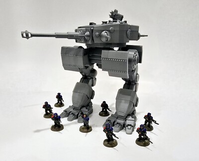 3d Printed Miniatures War Walker Titan, Dreadnought Proxy For Tabletop ...
