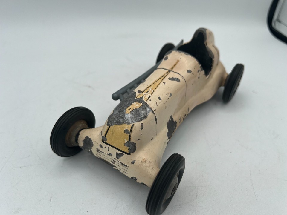 Vintage L.M. Cox Mfg. Co. #1 White THIMBLE DROME SPECIAL TETHER CAR | eBay