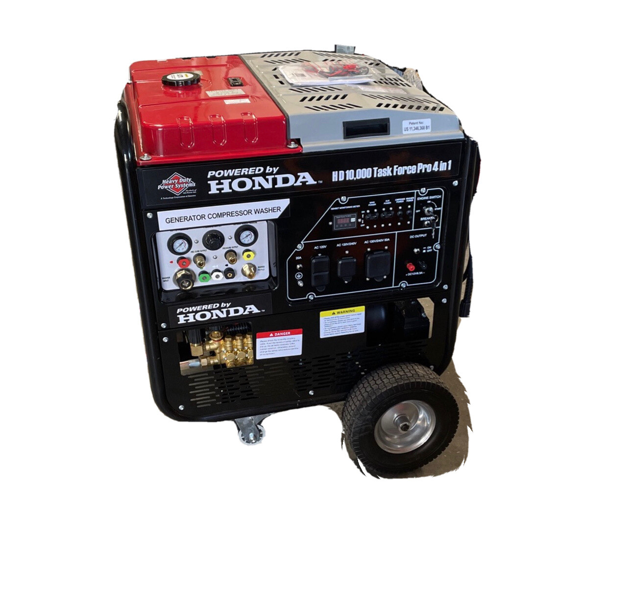 Honda 10,000 watt 4 in 1 Generator/Compressor/Power Washer/DC Charger ...