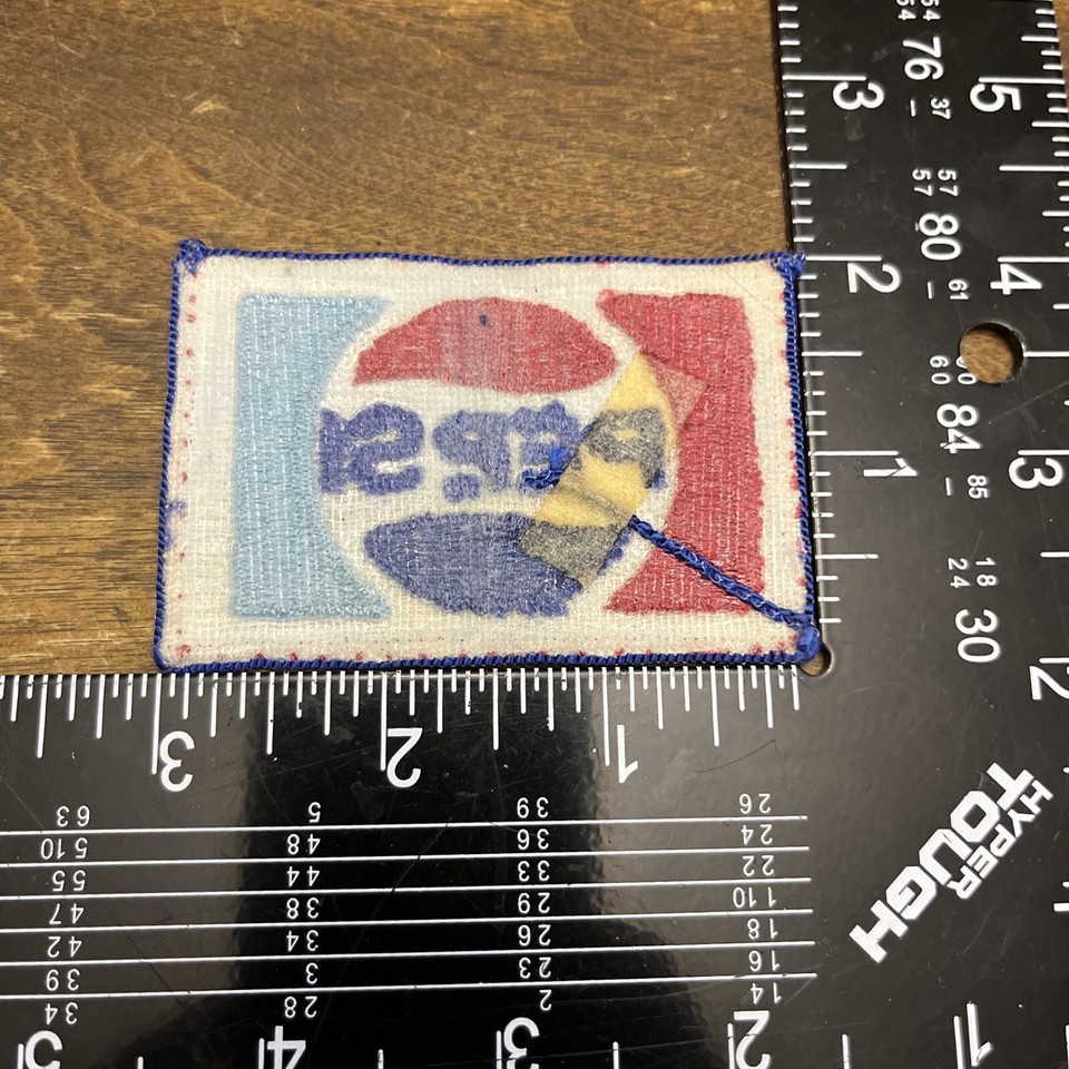 Vintage Pepsi-Cola Pepsi Embroidered Patch 1987 LOGO | eBay
