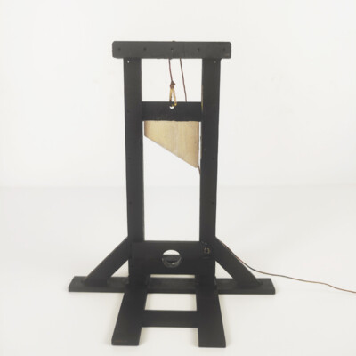 Handmade Wood 1/18 Guillotine Miniature Accessories For Soldier Scene ...