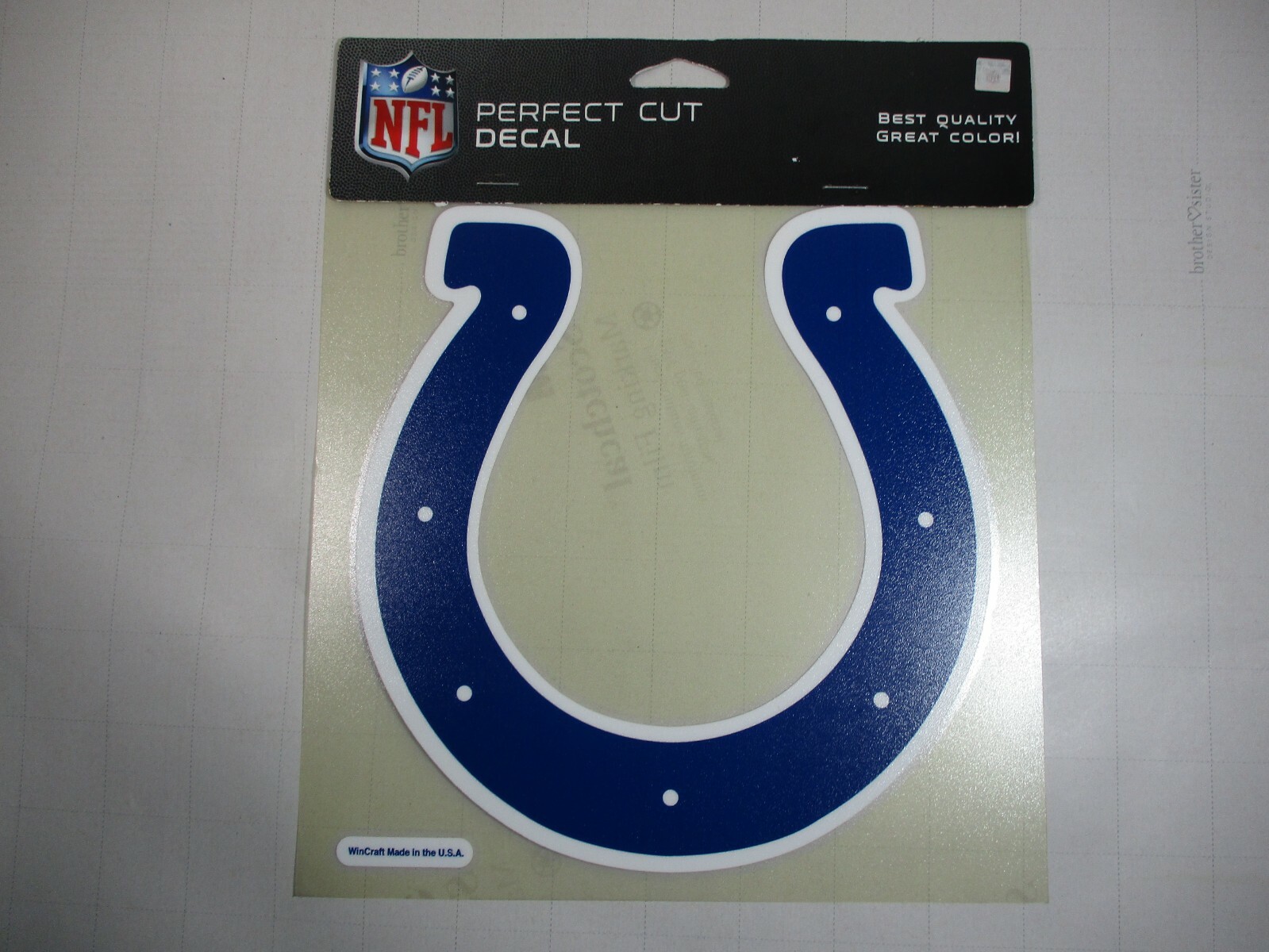 Indianapolis Colts Perfect Cut Decal Officially Licensed Merchandise | eBay