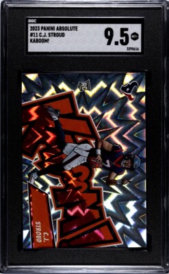 2023 Panini Absolute KABOOM SSP CASE HIT CJ Stroud RC #11 Texans | eBay