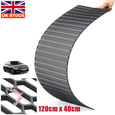 Car 3D ABS Plastic Racing Honeycomb Bumper Vent Tuning Grill Mesh ...
