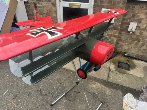 Rc Plane Ripmax Fokker Dr1 Triplane Used | eBay UK
