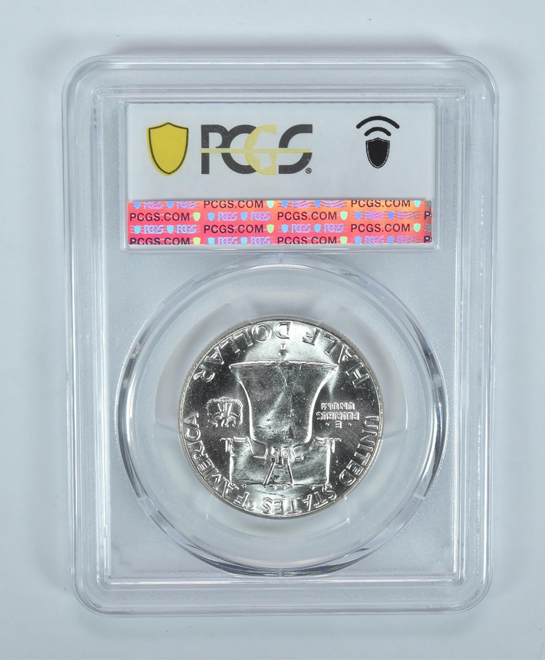 1955 Franklin Half Dollar Boston Collection MS64 PCGS Blue Label *9235 ...