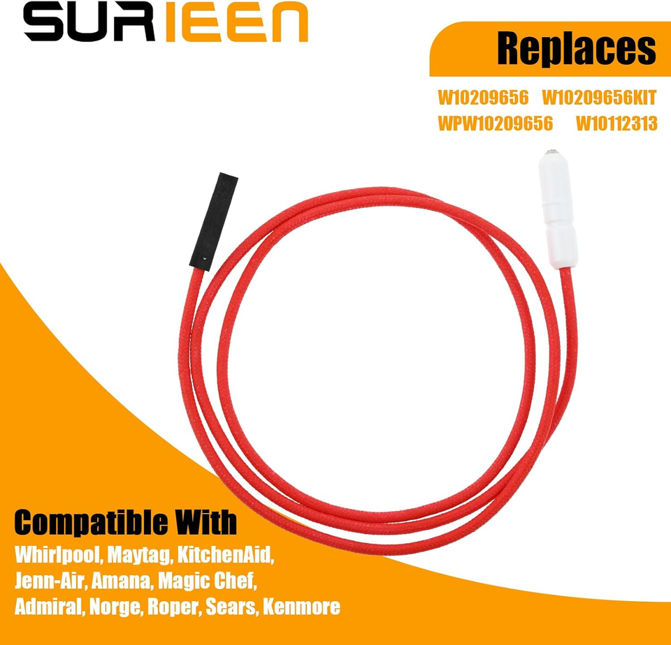 2PCS W10209656 W10112313 Gas Range Surface Burner Igniter Spark ...