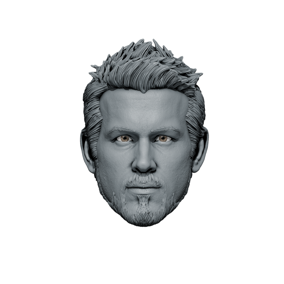 1/6 Scale Head [Unpainted]: Ryan Reynolds (Hannibal King v2) | eBay