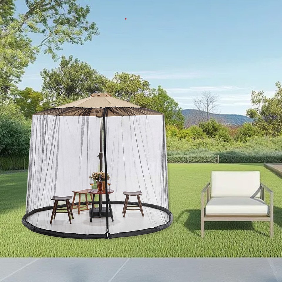 Outdoor Umbrella Screen Easy Setup Design Lightweight Structure Outdoor ...