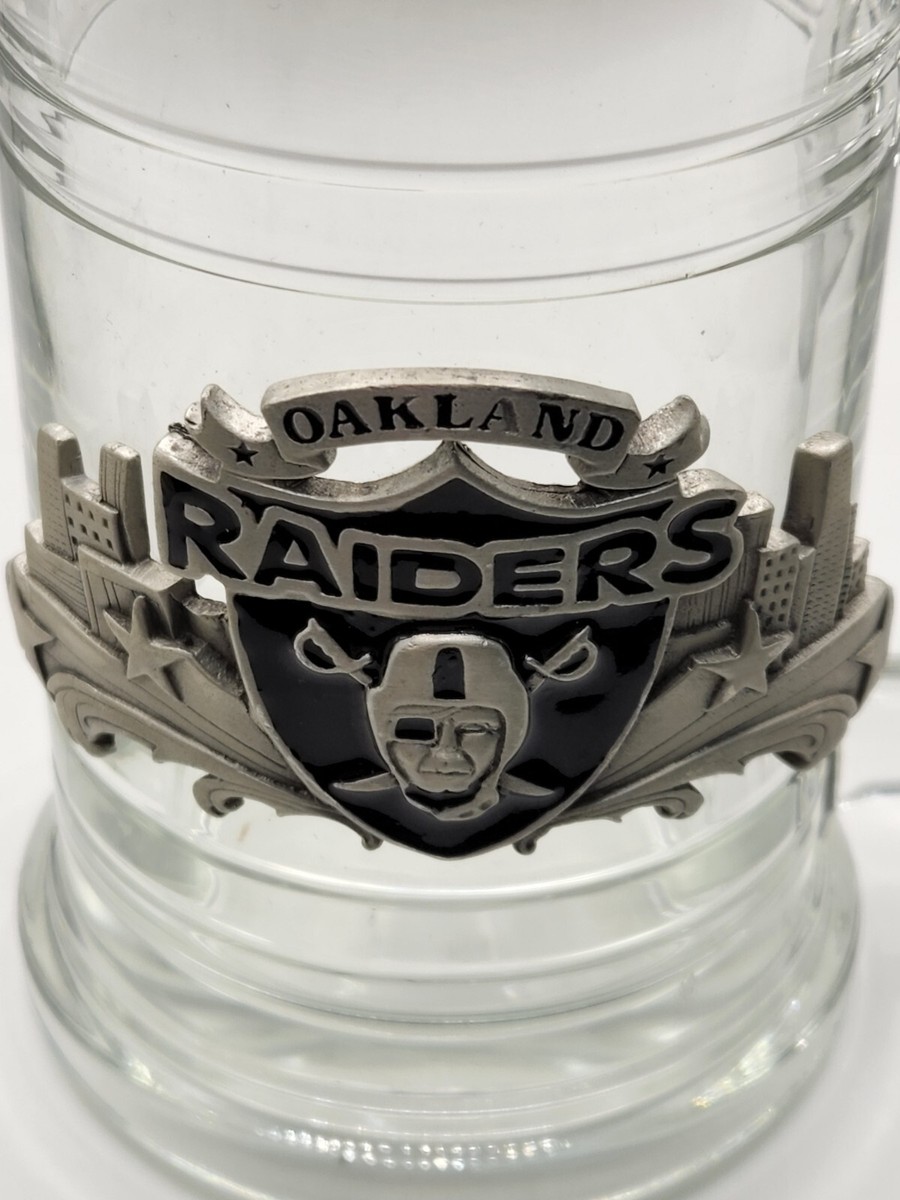 Oakland Raiders Beer Mug Vintage Oakland Raiders Ceramic Beer Mug And