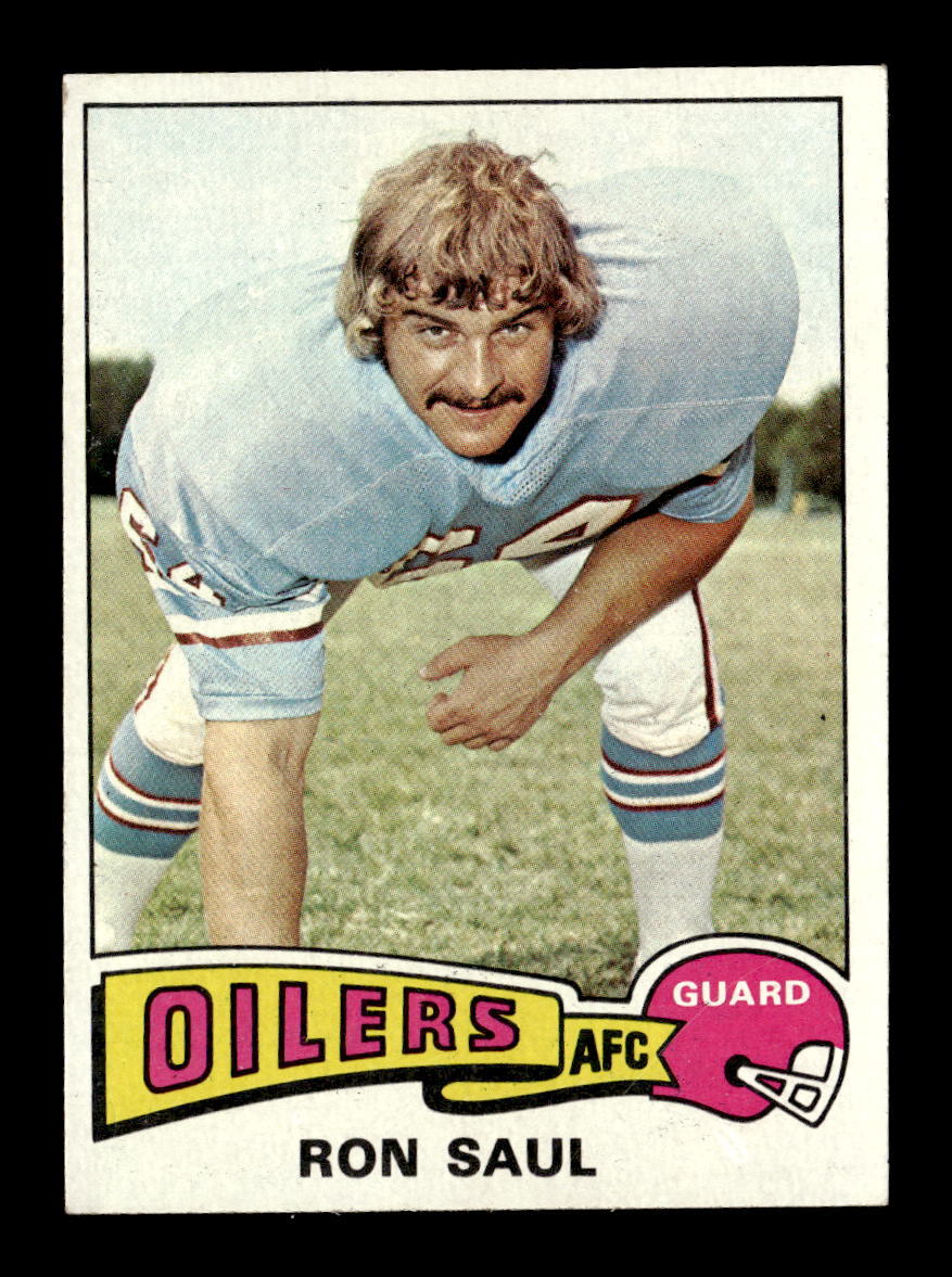 1975 Topps #24 Ron Saul Houston Oilers VG-EX Football Card *H15 | eBay