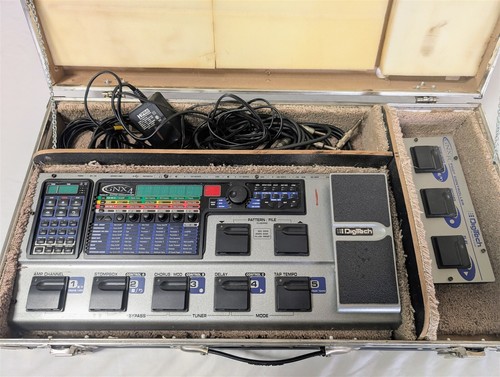 DigiTech GNX4 GeNetX Guitar Workstation Effects Pedals + Power + Seward ...