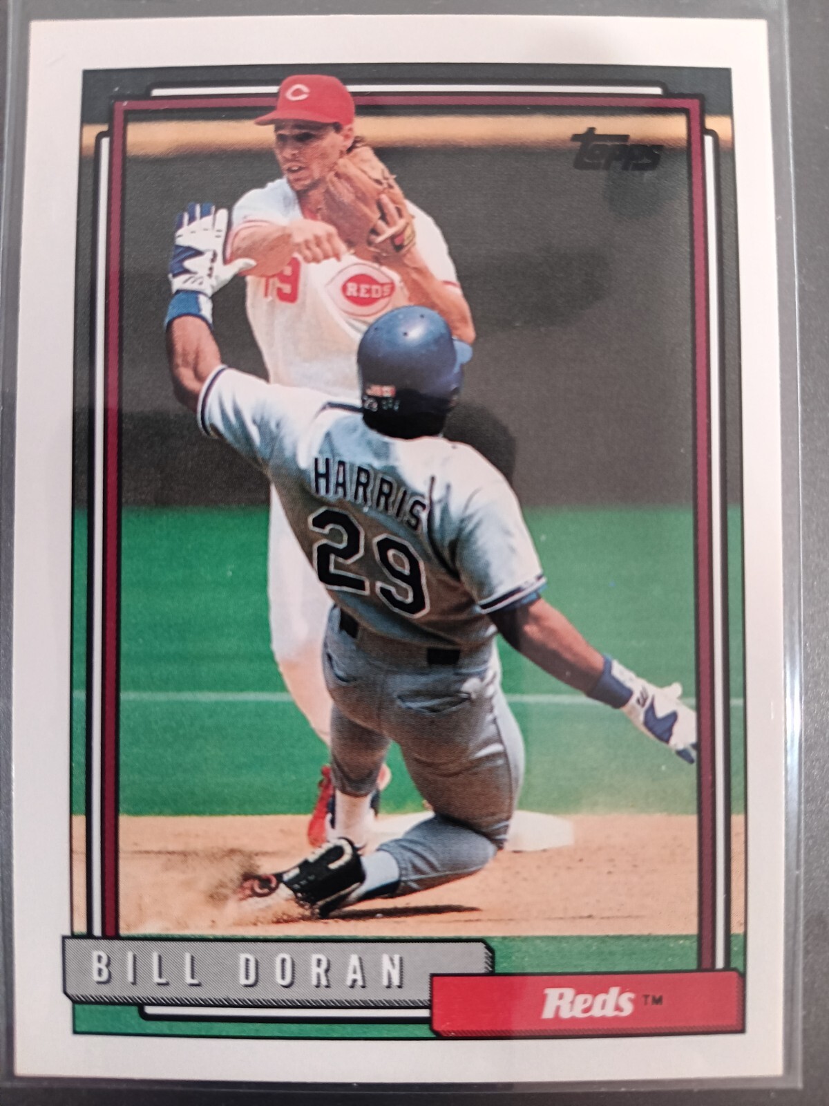BILL DORAN CINCINNATI REDS 1992 TOPPS BASEBALL CARD #136 | eBay