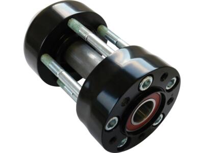 RevTech Single Rotor ABS Front Wheel Hub Black ABS Single Flange For 11 ...