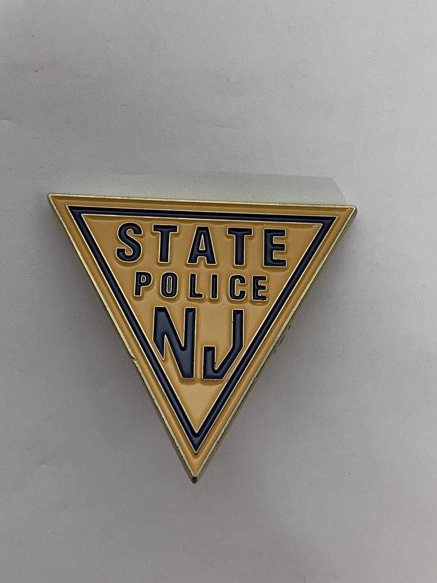 New Jersey State Police Badge NJSP New Jersey State Police