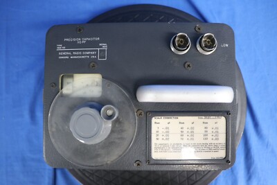 GENRAD 1422-CC Standard Capacitor 110pF | eBay