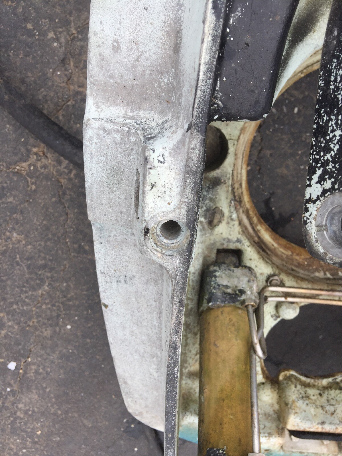 Volvo Penta 290A 290 A B DP/SP Transom Shield With Trim Cylinders V8 ...