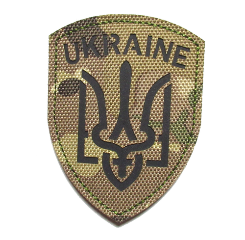 Patche armée Ukraine logo PVC 3D camo tactical patch scratch hook and loop | eBay