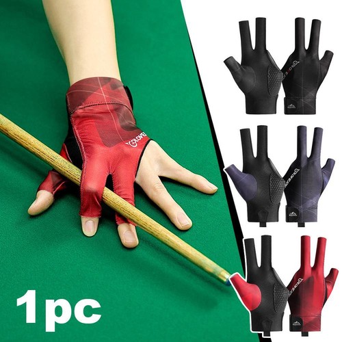 3 Fingers Pool Table Training Gloves Breathable Slip-proof New J8B6 | eBay