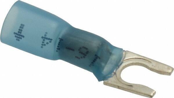 25 Pack 3M Locking Fork Terminals, #10 Stud, 16 to 14 AWG, Crimp ...