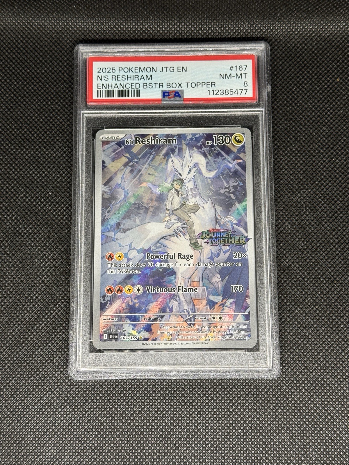 N's Reshiram - (Journey Together Stamped) 167/159 Sv09: Journey Together Holo for sale online | eBay