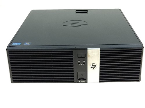 HP rp5800 Desktop Computer PC Intel Quad Core i5 4GB 500GB Windows 7 ...