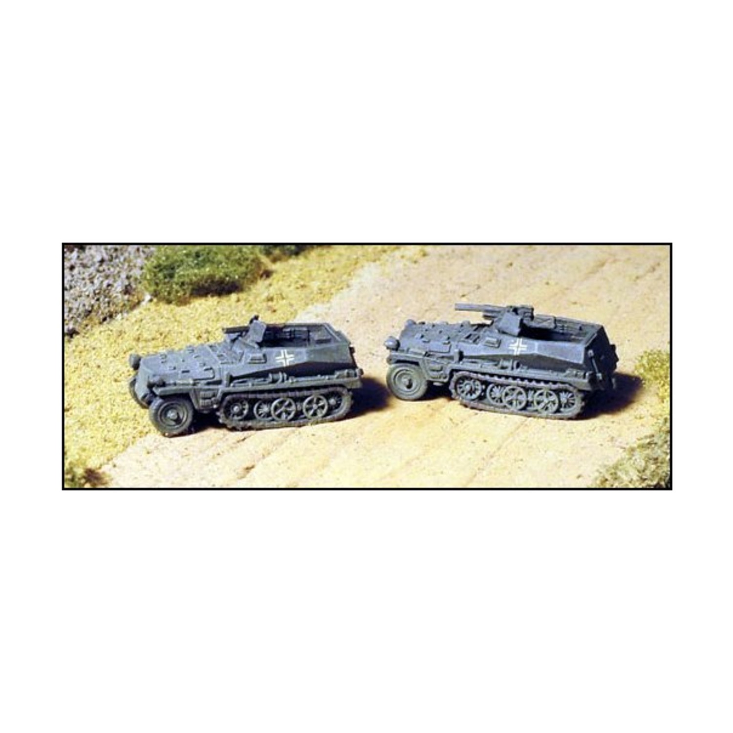 GHQ WWII Micro Armour Germany 1/285 SdKfz 250 Pack New | eBay