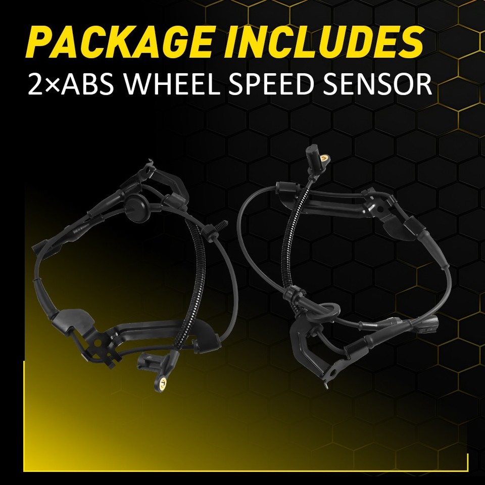 2PCS Front Left+Right ABS Wheel Speed Sensor XLS XLT For 2001-2008 Ford ...