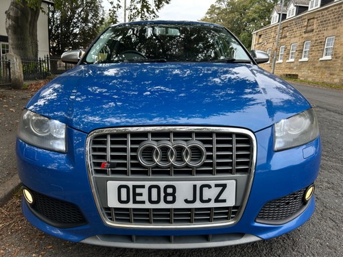 2008 Audi A3 S3 QUATTRO SPORT 3 DOOR HATCH NARDO BLUE*STUNNING MEGA ...