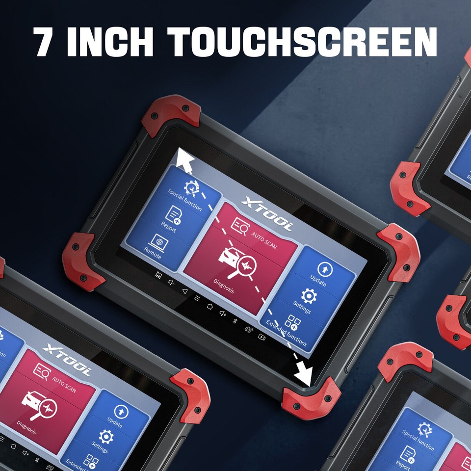 XTOOL D7 Car Bidirectional Scanner Full System Diagnostic Coding Key ...