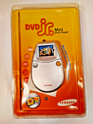 SAMSUNG DVD JR L25 Mini DVD Player w/ Looney Tunes Sealed RARE See ...