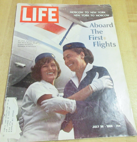 Life Magazine July 26 1968 Moscow to New York First Flights and more ...