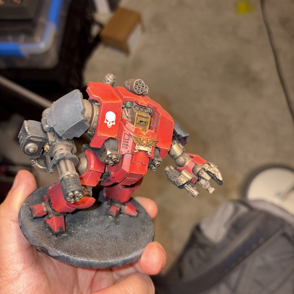 Primaris Redemptor Dreadnought Warhammer 40K Blood Angels Pro Painted ...